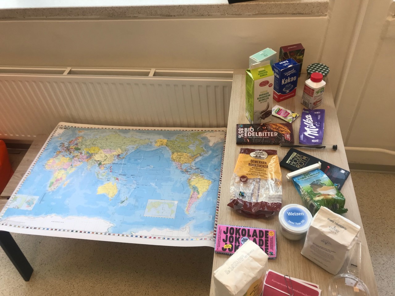 Großer Erfolg der Ausstellung „Map your ice-cream“ - Pädagogische ...